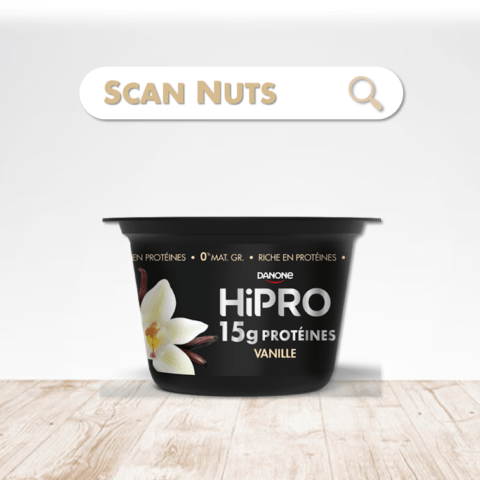 Danone Hipro vanille - Yaourt